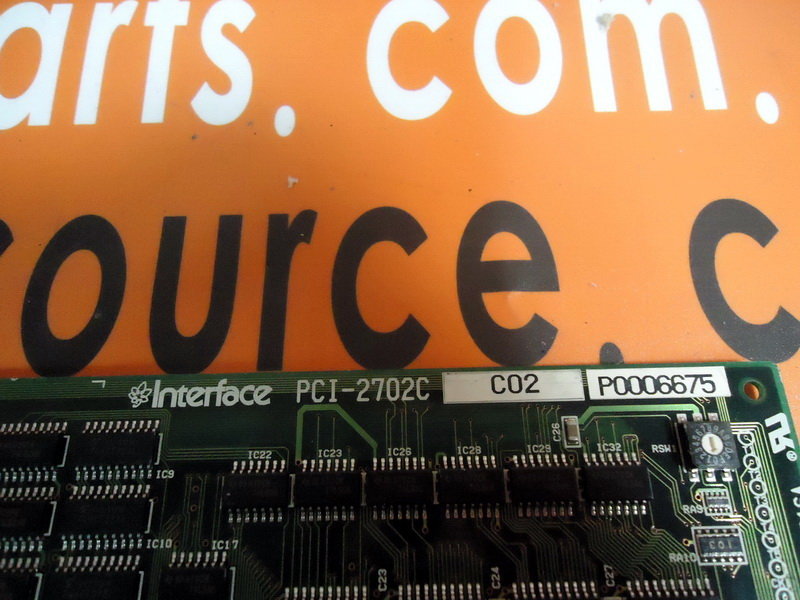 INTERFACE PCI-2702C - 裕益科技自動化設備可程式編碼器PLC分散式控制系統DCS